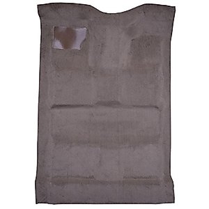 Automotive Carpet Compatible with 1999 to 2007 Ford Crew Cab Pickup Truck, F250, F350, F450, F550 Super Duty, Manual Floor Shift (801-Black Plush Cut Pile)