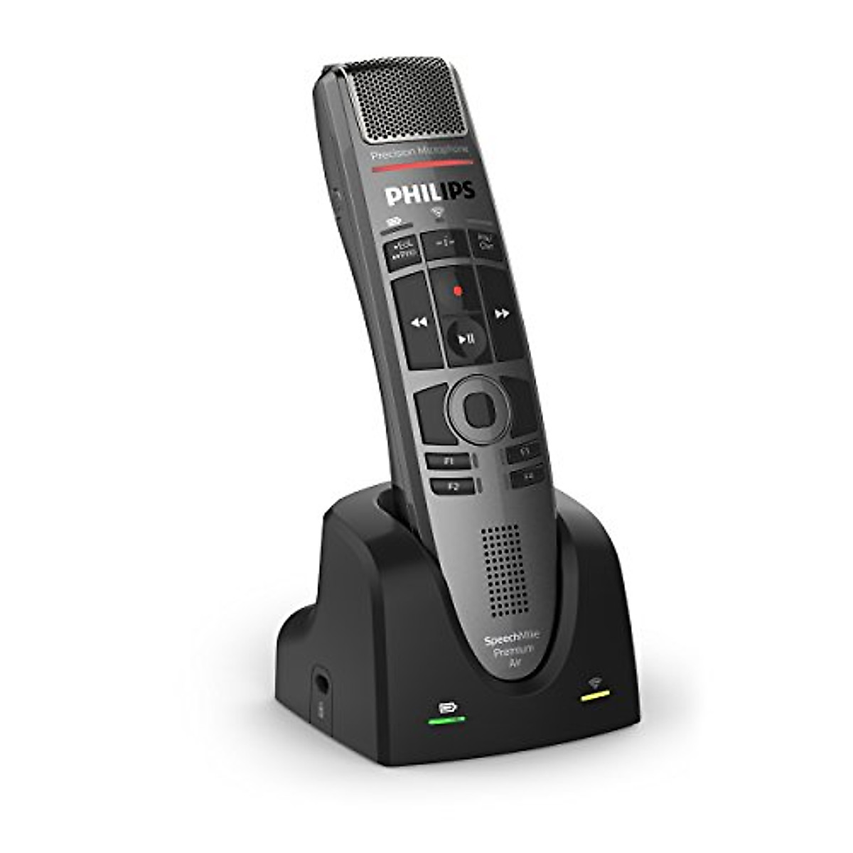 Philips SpeechMike Premium Air Wireless Dictation USB Microphone, Push-Button