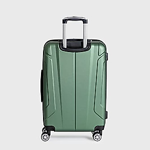 Ben Sherman Derby Spinner Travel Upright Luggage, Cilantro, 20-Inch Carry On