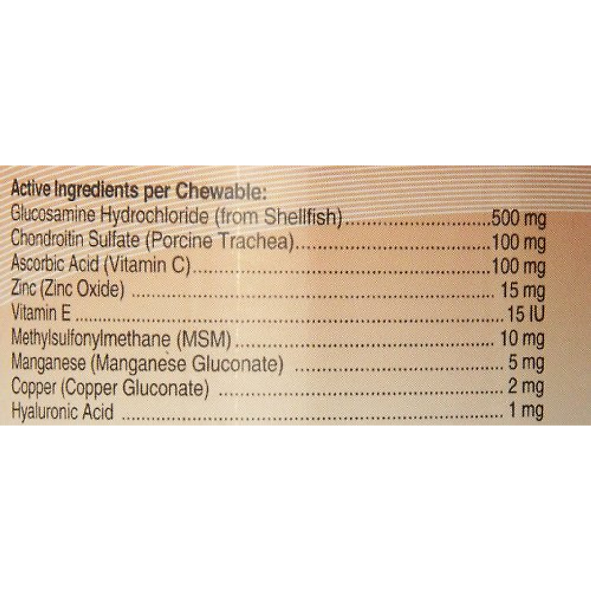 Nutri-Vet Hip & Joint Chewable Dog Supplements | Formulated with Glucosamine & Chondroitin for Dogs | 120 Count