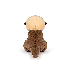 Wanwu World Otter Stuffed Animals 9.8" Cute Sea Soft Otter Plushie Toy Christmas Birthday for Kids Children Girls Boys