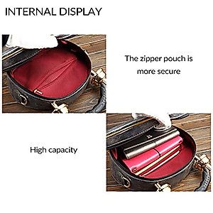 Real Working Clock Shoulderbags Ladies Vintage Clutch Bag Steampunk Style Handbag (Gray)