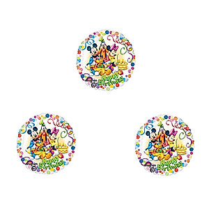 Set of 3 Mickey Mouse Clubhouse Happy Birthday Party Balloons Decorations Supplies Minnie Goofy