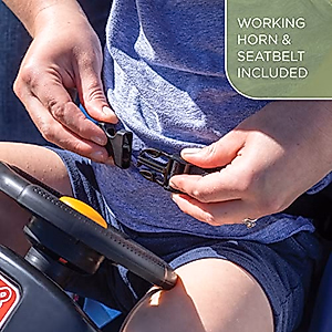 Step2 Push Around Buggy GT for Kids, Push Car with Seat Belt and Horn, Toddlers Ages 1.5 – 3 Years Old, Max Weight 50 lbs., Easy Storage, Ideal Stroller Substitute, Blue