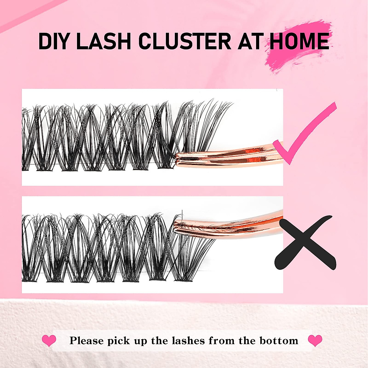 Individual Lashes 320 PCS, Crislashes Lash Clusters 30D+40D Mixed D Curl 9-16mm 16Rows Reusable Cluster Lashes Individual Soft and Lightweight DIY Lash Extension Self Application (30+40-D-Mix9-16mm)