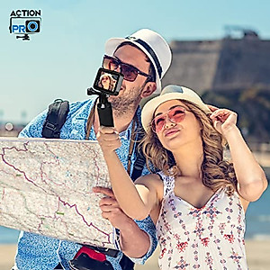 Action Pro Floating Hand Grip for GoPro Hero | Waterproof Monopod Handle for GoPro Action Cameras | Underwater Diving Stick Accessory for Water Sports Camera