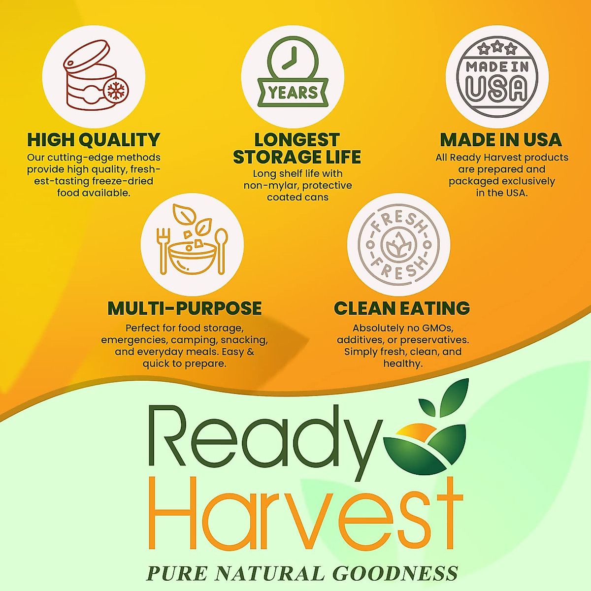 Ready Harvest Red Beans Canned Food Canned Beans Quick-Cook Beans Emergency Food Supplies Survival Food Emergency Food Rations #10 Can 25-Year Shelf Life 3 lbs