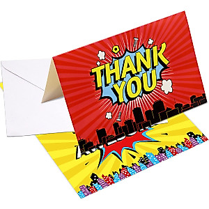Kid Thank You Cards 36 Thank You Notes Greeting Cards with Envelopes for Teacher Friends Family Wedding Business Gift Cards Birthday