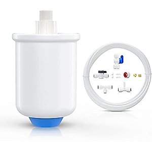 Waterdrop PMT Small Water Pressure Tank, RO Pressure Tank for All Tankless Reverse Osmosis System, Mini Reverse Osmosis Storage Tank Fits All 1/4" Water Tubing, Small Water Tank for G3, G2, D6, PD600