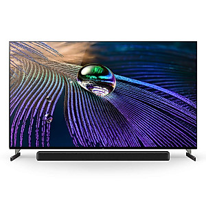 Sony A90J 55 Inch TV: BRAVIA XR OLED 4K Ultra HD Smart Google TV with Dolby Vision HDR and Alexa Compatibility XR55A90J- 2021 Model