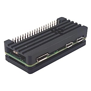 WEIYIXING Raspberry Pi Zero 2W Case, Raspberry Pi Zero Aluminum Passive Case with Pin Header for Raspberry Pi Zero 2W/Zero W/Zero