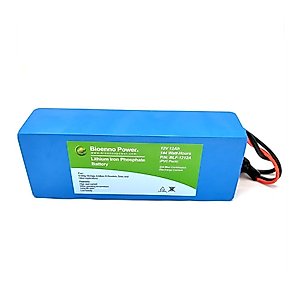 Bioenno Power 12V, 12Ah LFP LiFePO4 Lithium Iron Phosphate Battery (PVC, BLF-1212A)