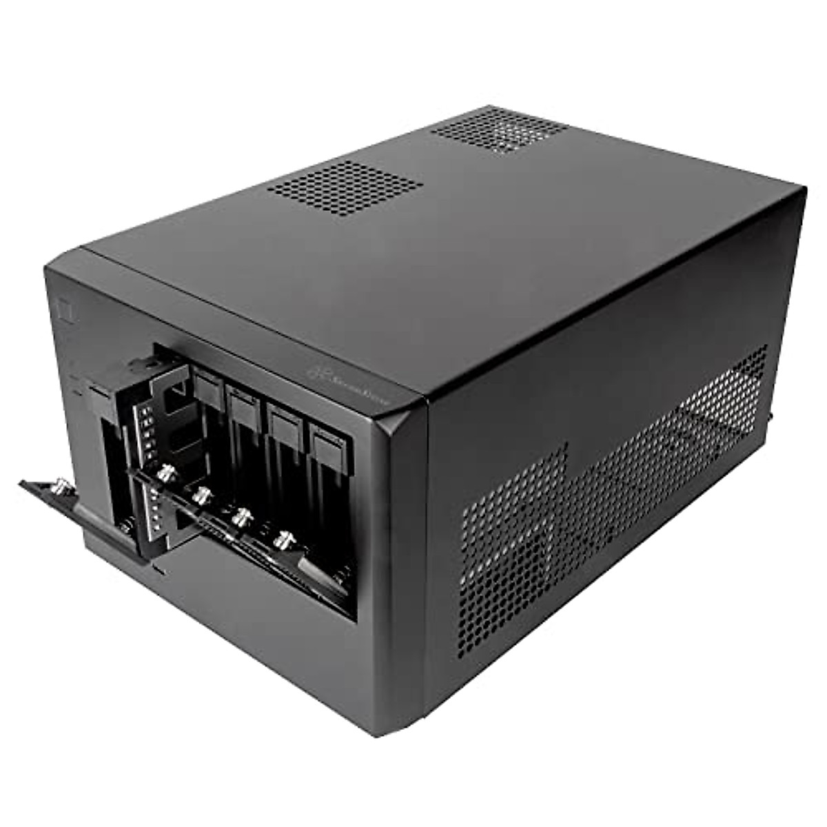 SilverStone Technology CS351 5-Bay SAS-12G / SATA-6G hot-swappable high Performance NAS Chassis, SST-CS351B