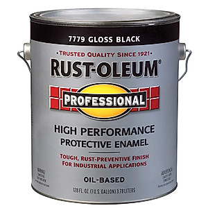 RustOleum #7779402 - Protective Enamel Paint, Gloss Black , 1 Gallon