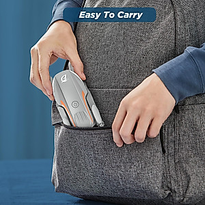 Ficinto 1080P FPV Foldable Quadcopter Drone with Camera - For Adults, Kids, Beginners - 3D Flips, Altitude Hold, Headless Mode, 2 Batteries