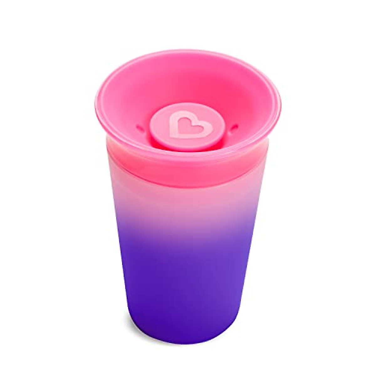 Munchkin® Miracle® 360 Color Changing, Plastic, Sippy Cup, 9 Ounce, Pink