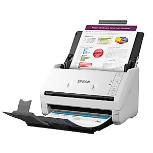 Epson DS-770 II Color Duplex Document Scanner for PC and Mac, with 100-page Auto Document Feeder (ADF), Twain and ISIS Drivers