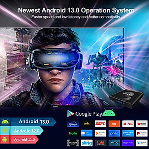 8K Android TV Box 13.0 2GB RAM 16GB ROM RK3528 Chipset Support WiFi6 HDR10 BT5.0 USB3.0 Ethernet LAN 3D HD Smart Streaming Media Player