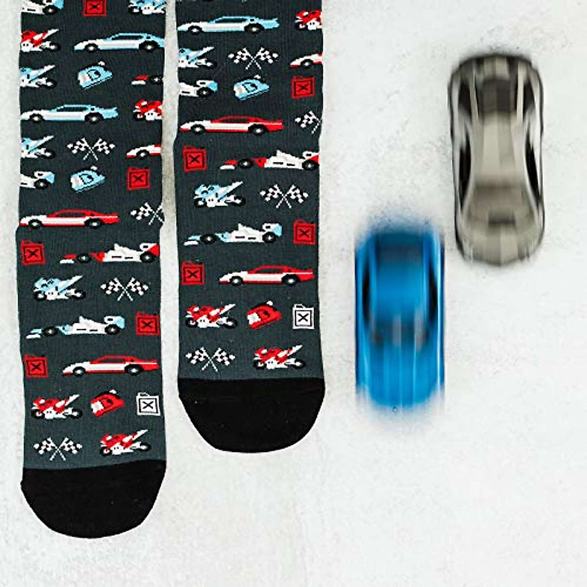 I'd Rather Be - Funny Socks Novelty Gift For Men, Women and Teens (Racing) One Size