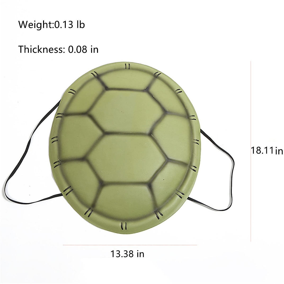 3T GROUP Ninja Turtle Shell Costume Adult Toy EVA Teenage Ninja Turtle Shell Backpack Cosplay Props Toys for Child,Kids,Adult Christmas,Halloween,Party ﻿ ﻿