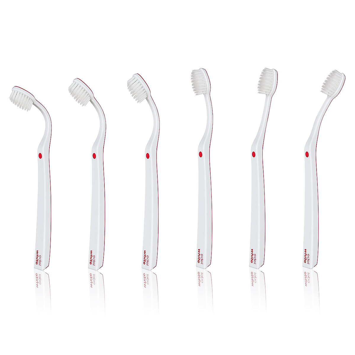 edel+white Flosser Ultra-Soft Duo Swiss-Made Toothbrushes - 2 Pack