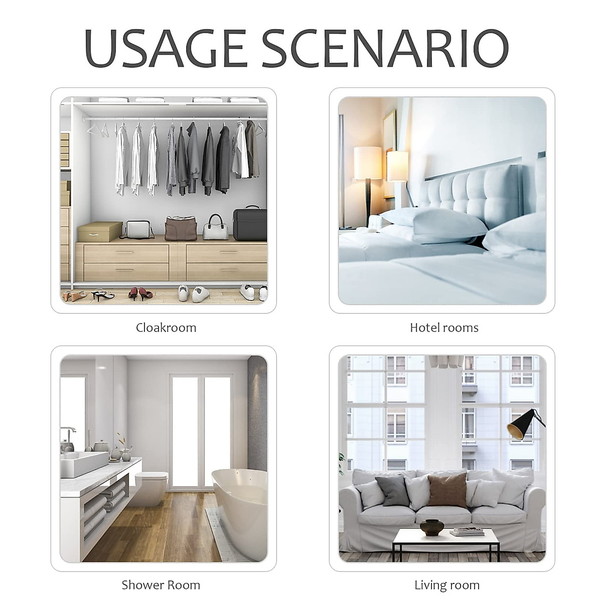 DOITOOL Black Plastic Outdoor Boot Tray, Indoor Use