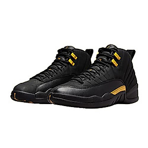 Jordan mens 12 Retro Black Taxi / CT8013 071, Black/Gold, 11