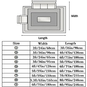 Modern Golden Brown Stripes Area Rug, Black and White Geometric Irregular Pattern Art Large Rugs, with Anti-Slip Backing Washable Indoor Carpet for Living Room Bedroom Study Room-2x6ft