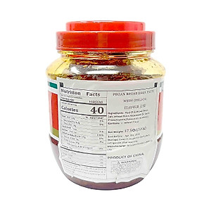 Sichuan Pixian Boad Bean Paste with Red Chili Oil - 17.6 oz (500g) 2 Pack with Free Steel Spoon (2-Pack)