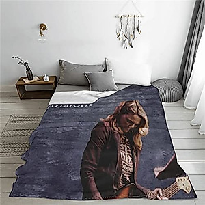 Flannel Blanket Susan Tedeschi Soft Lightweight Throw Blanket Warm Durable Sofa Couch Decor Beding 50"X40"