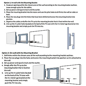 Soulaca 32 inch Bathroom Smart TV Mirror LED Television Waterproof WiFi Bluetooth Android SPA Big Screen 2022 Model (Android 11.0)