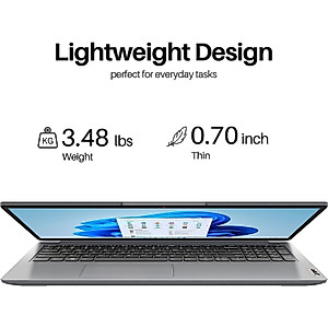 Lenovo IdeaPad 1 Laptop for Business and Student, 15.6" HD Anti-Glare Display, AMD Dual-core Processor Up to 3.5 GHz, 4GB RAM, 384GB Storage(128GB SSD+256GB MSD), AMD Radeon Graphics, WiFi 6, Win 11 S