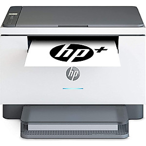 HP Laserjet MFP M234dwe Wireless Monochrome All-in-One Laser Printer, Print&Copy&Scan, 600x600 dpi, 30ppm, Duplex Printing, 1.27" LCD Display, Wi-Fi, Ethernet, Lanbertent Printer Cable (Renewed)