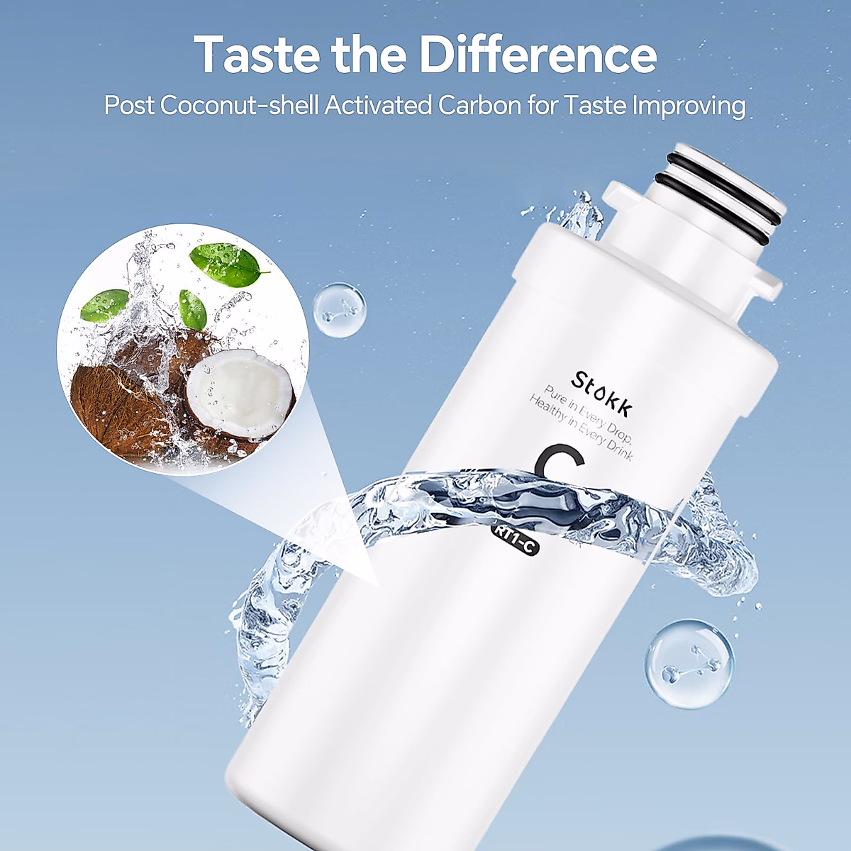 RT1-C Filter, Replacement for T1 Countertop Reverse Osmosis Water Filter, 6-12 Month Lifetime