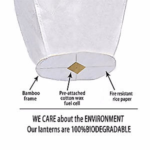 White Lanterns with 40 PCS, Lantern for Wedding, Valentine's Day, Halloween, Thanksgiving, Christmas, Party.