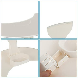 Tray Accessory Compatible with Bumbo Floor Seat for Baby, Baby Floor Seat Tray for Feeding and Play, Easy to Install and Remove Floor Seat Activity Tray Accessory for Booster Seat (1pcs)
