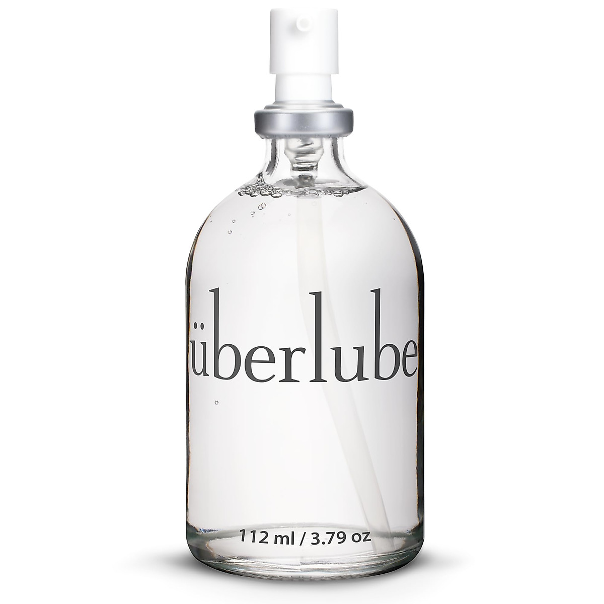 Uberlube Silicone Base Lube - Unscented Silicone Lubricant Personal Lubrication : Latex Safe Privacy Sex Lube Liquid for Couples Women & Men - Flavorless, Vaginal & Anal - 112ml