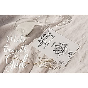 St Joan of Arc 11x14 Gallery Style Print by Soul Sunshine | Unframed 'All Battles' Bible Verses Wall Decor Poster Prints | Rustic Wall Decor, Black and White Lotus Flower, Home Wall Decor