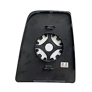 Replacement Passenger Right Side Mirror Upper Glass with Headted And Plate fit Ford Transit 150 250 350 from 2015 to Onward