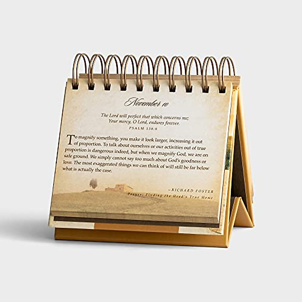 DaySpring Flip Calendar - God's Promises Day by Day - 77872 , Brown