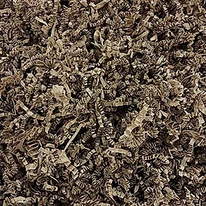 UpackSupply Crinkle Cut Paper Shred for Gift Baskets & Gift boxes - Kraft (1/2 LB)