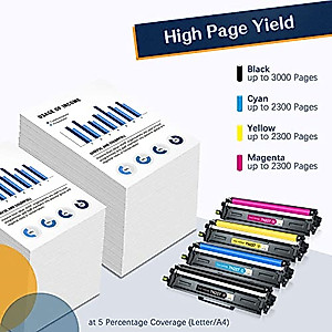 ColorKing Compatible Toner Cartridge Replacement for Brother TN227 TN-227 TN227BK TN223 TN223BK for MFC-L3750CDW HL-L3210CW HL-L3290CD HL-L3230CDW MFC-L3770CDW Toner (TN227BK/C/M/Y High Yield, 4 Pack)