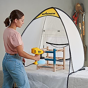 Wagner Spraytech C900051 HomeRight Small Spray Shelter Portable Paint Booth for DIY Spray Painting, Hobby Paint Booth Tool Painting Station, Spray Paint Tent