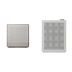 Coway Airmega 250 Smart Air Purifier (Covers 930 sq. ft.) & Airmega 150 True HEPA Purifier with Air Quality Monitoring and Auto Mode, Filter Change Indicator, Dove White