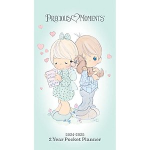 Calendar Ink, Precious Moments 2 Year 2024 Pocket Planner