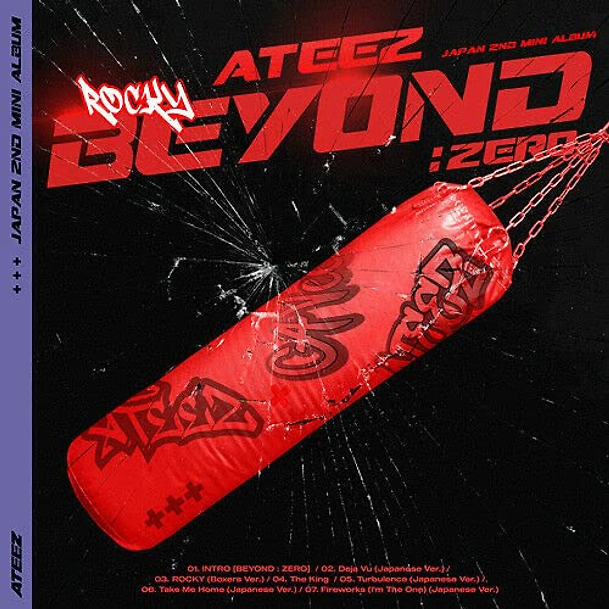 ATEEZ - Beyond : Zero [CD+DVD Limited Type B] Album+Extra Photocards Set