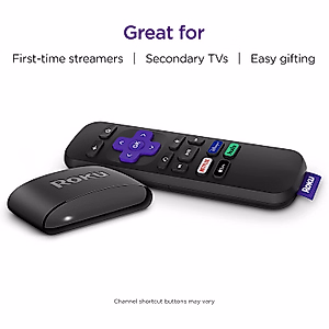 Roku Express HD Streaming Media Player with High Speed HDMI Cable and Simple Remote & Bundle Swanky Cables HDMI Cable