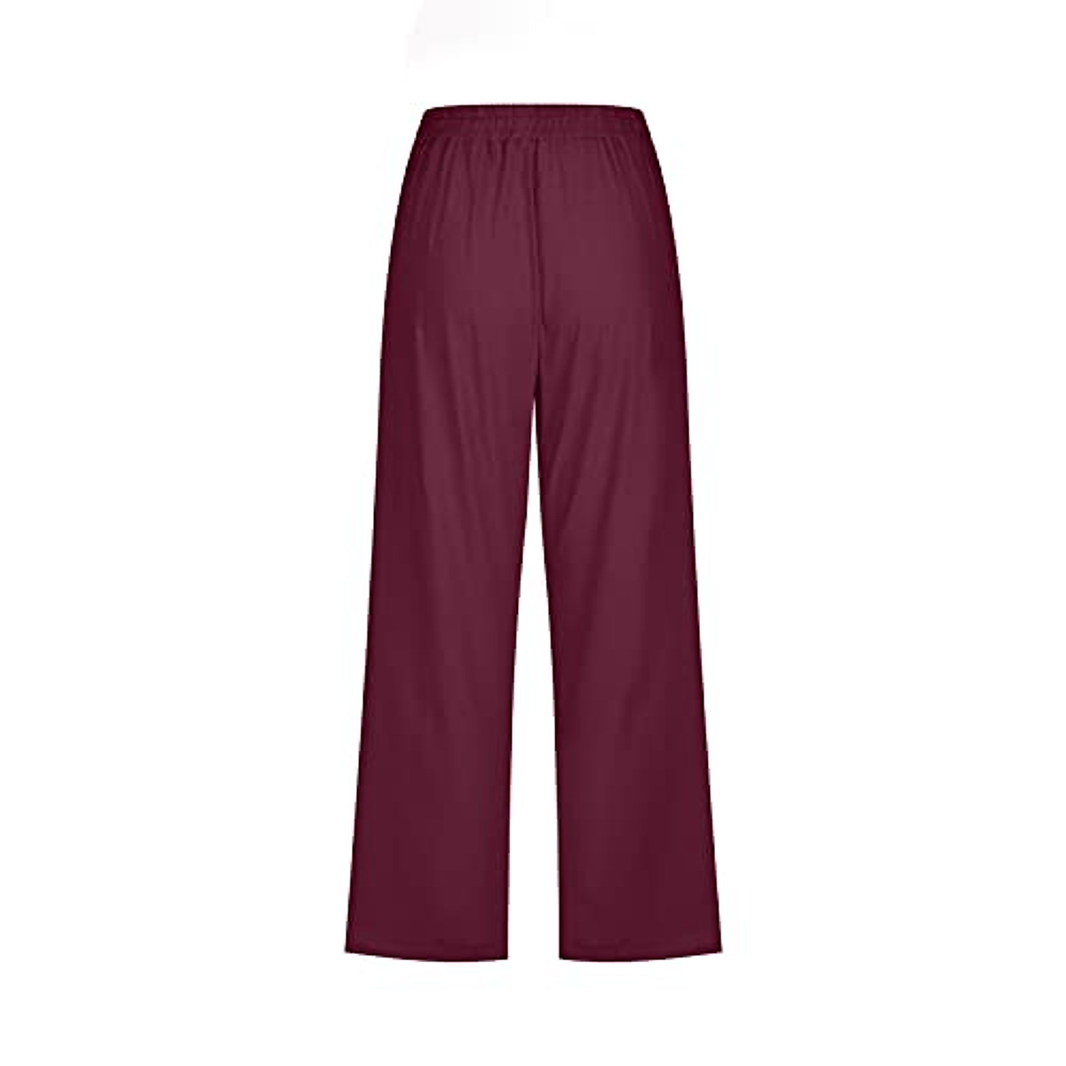 AopnHQ Women’s Capri Pants Flowy Pants Women White Capri Pant fold Over Yoga Pant Women Pull on Pants Womens Cargo Pants Beach Womens Clothing