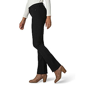 Lee Women's Legendary Mid Rise Bootcut Jean Black 14