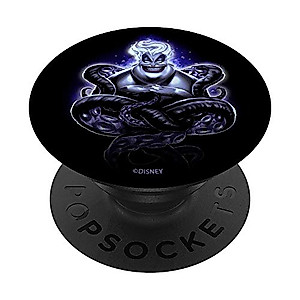 Disney Villains Ursula Purple Hue Portrait PopSockets PopGrip: Swappable Grip for Phones & Tablets